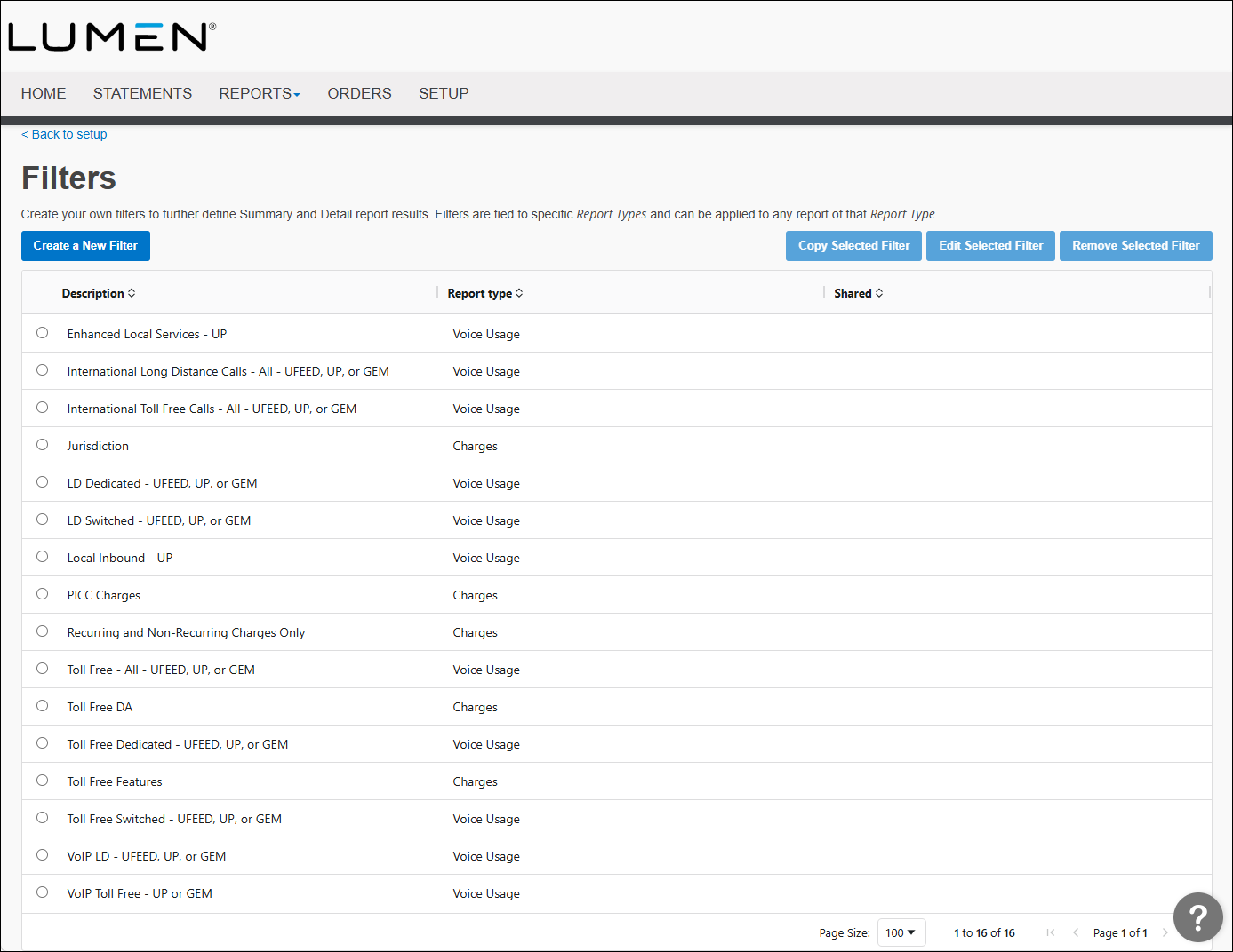 Adding a filter | Lumen