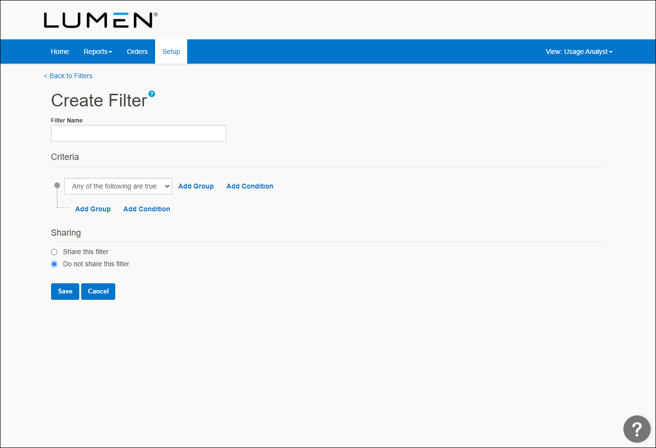 Adding a filter to sort use data | Lumen